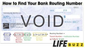 How To Find And Use Your Bank Routing Number In Canada
