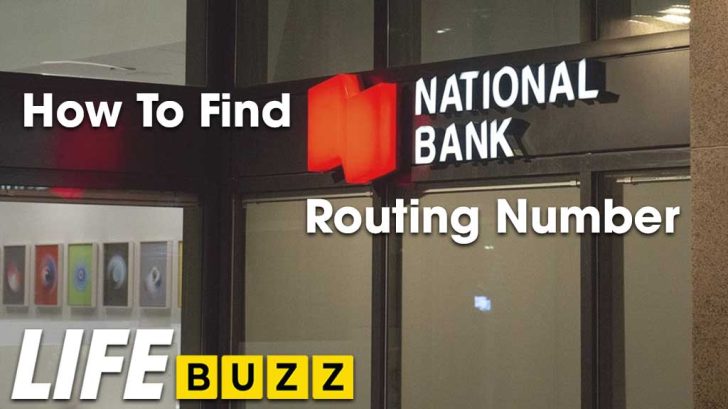 National Bank Routing Number, Institution Number And Transit Number In ...