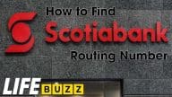 Scotiabank Routing Number, Transit Number And Institution Number