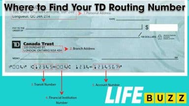 How To Find And Use Your TD Routing Number In Canada