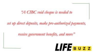 How To Get A CIBC Void Cheque In Canada