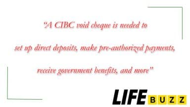 How To Get A CIBC Void Cheque In Canada