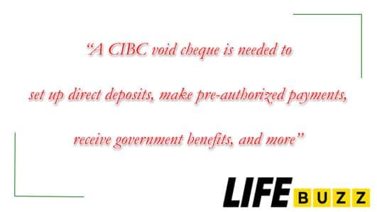 How To Get A CIBC Void Cheque In Canada
