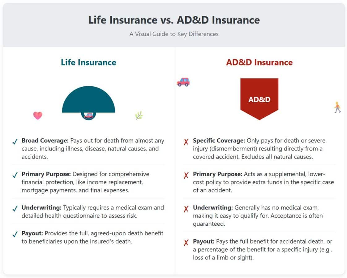 What Is Accidental Death And Dismemberment (AD&D) Insurance?