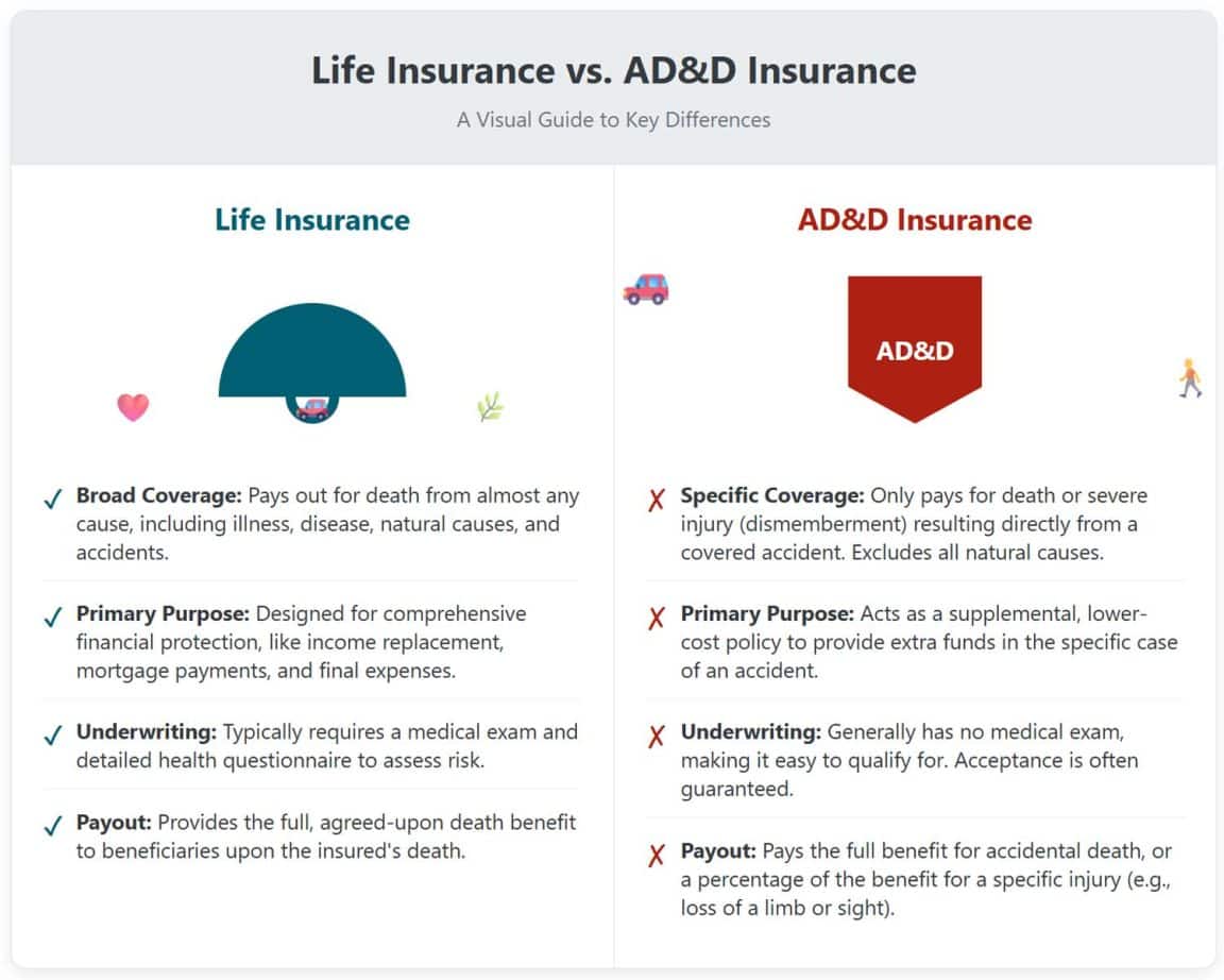 What Is Accidental Death And Dismemberment (AD&D) Insurance?
